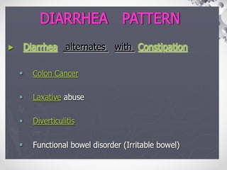 approach to patient with chronic diarrhea | PPTX