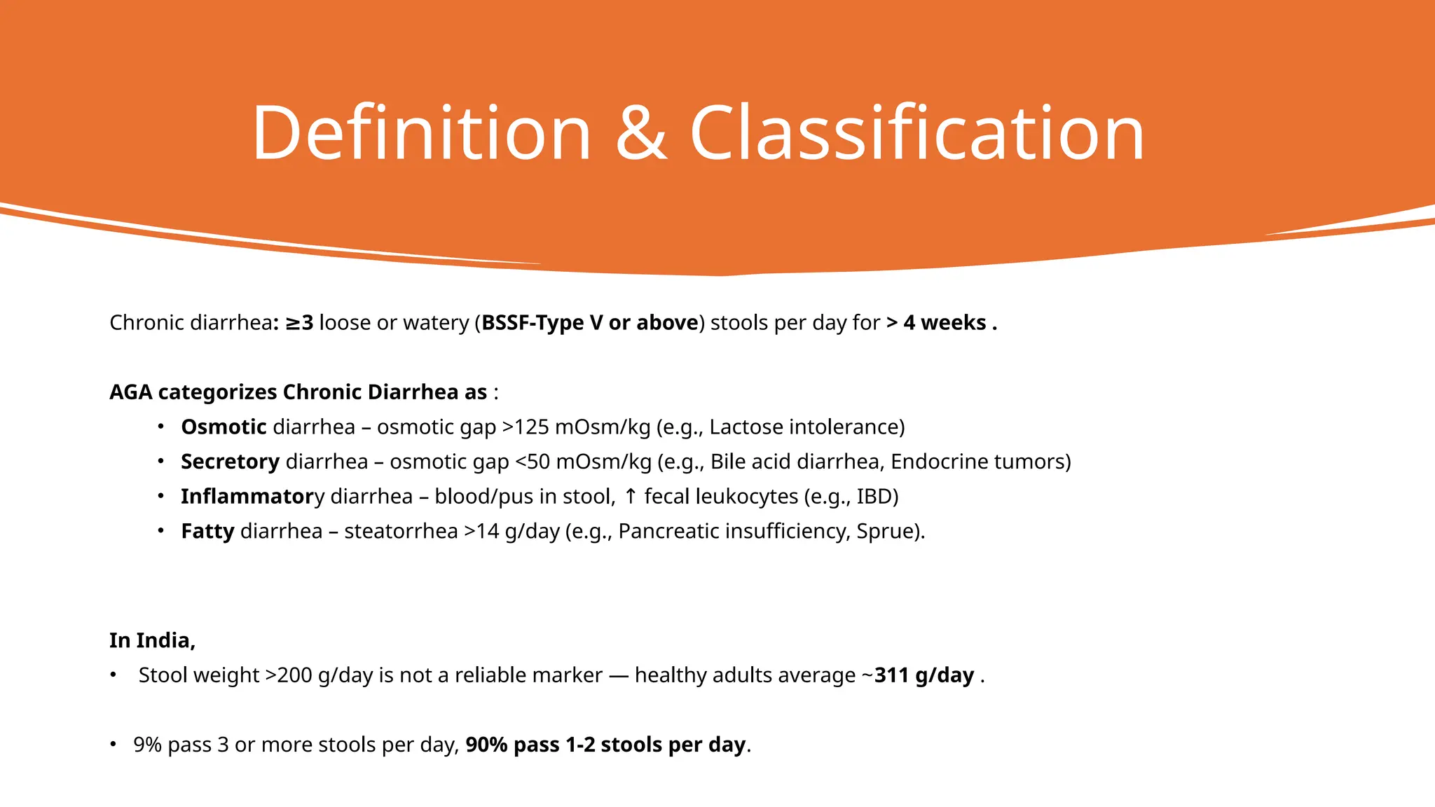 Chronic Diarrhea. Approach in 2005. M H USMANI.pptx