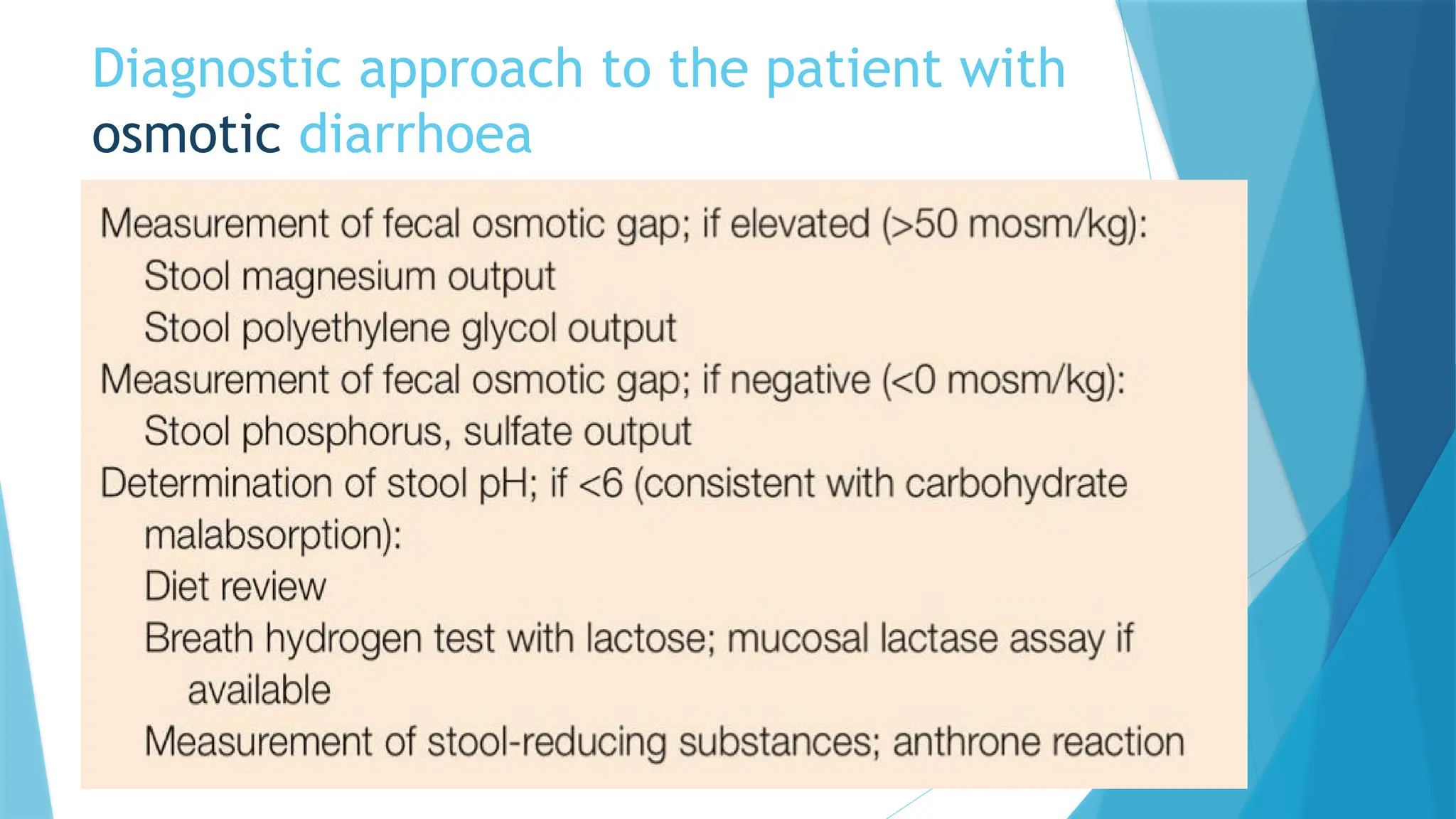 CHRONIC DIARRHEA an symptomatic approach.pptx