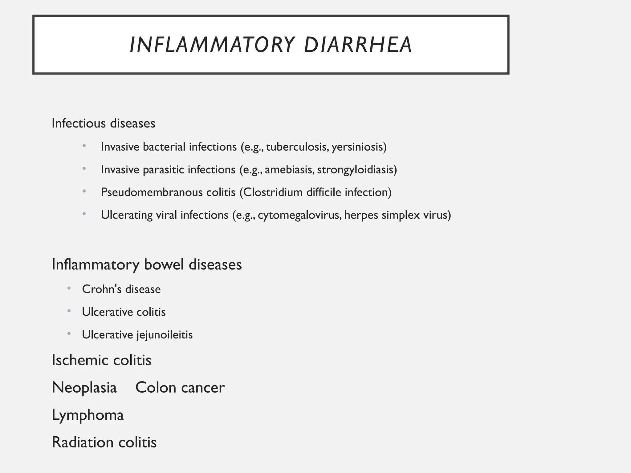 chronic diarrhea-an approach.,etiology,diagnosis and management | PPTX