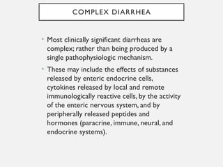 chronic diarrhea-an approach.,etiology,diagnosis and management | PPTX