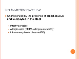 Chronic diarrhea | PPTX
