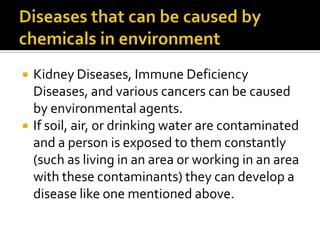 Chronic disease and environment | PPTX