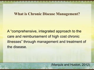 Chronic disease management in the older adult | PPTX