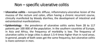 Chronic enteritis and colitis Mohit | PPT