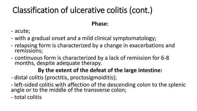 Chronic enteritis and colitis Mohit | PPT