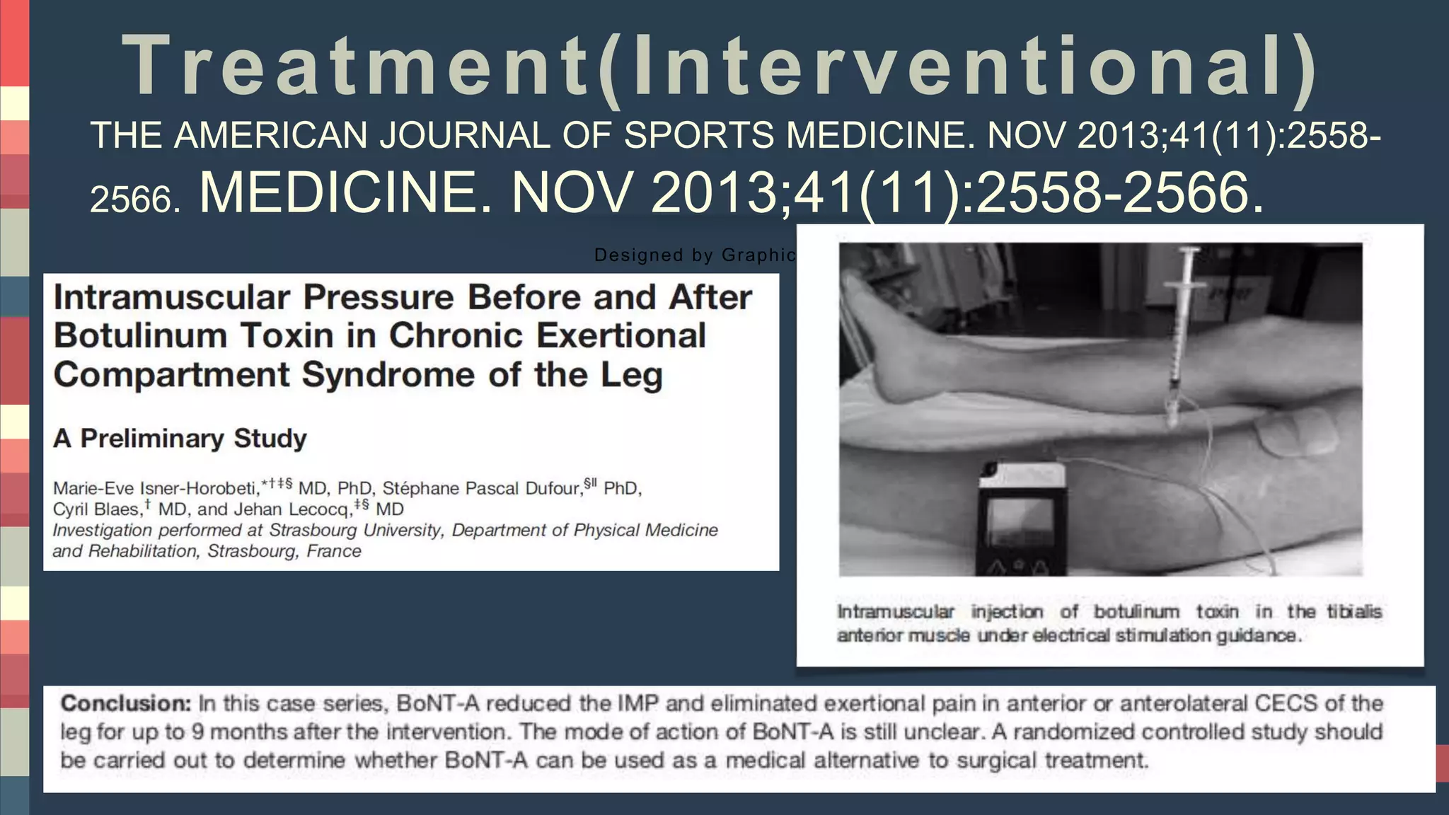 Chronic Exertional Compartment Syndrome | PPTX