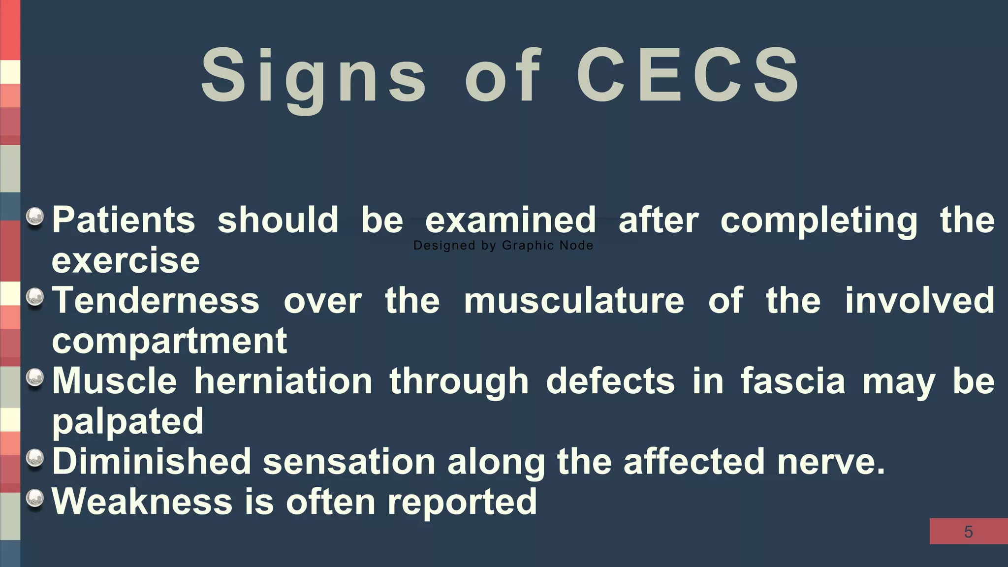 Chronic Exertional Compartment Syndrome | PPTX