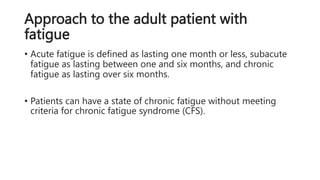 Chronic Fatigue syndrome and Fibromyelgia.pptx