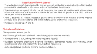 Chronic gastritis and duodenitis | PPTX | Digestive Disorders ...