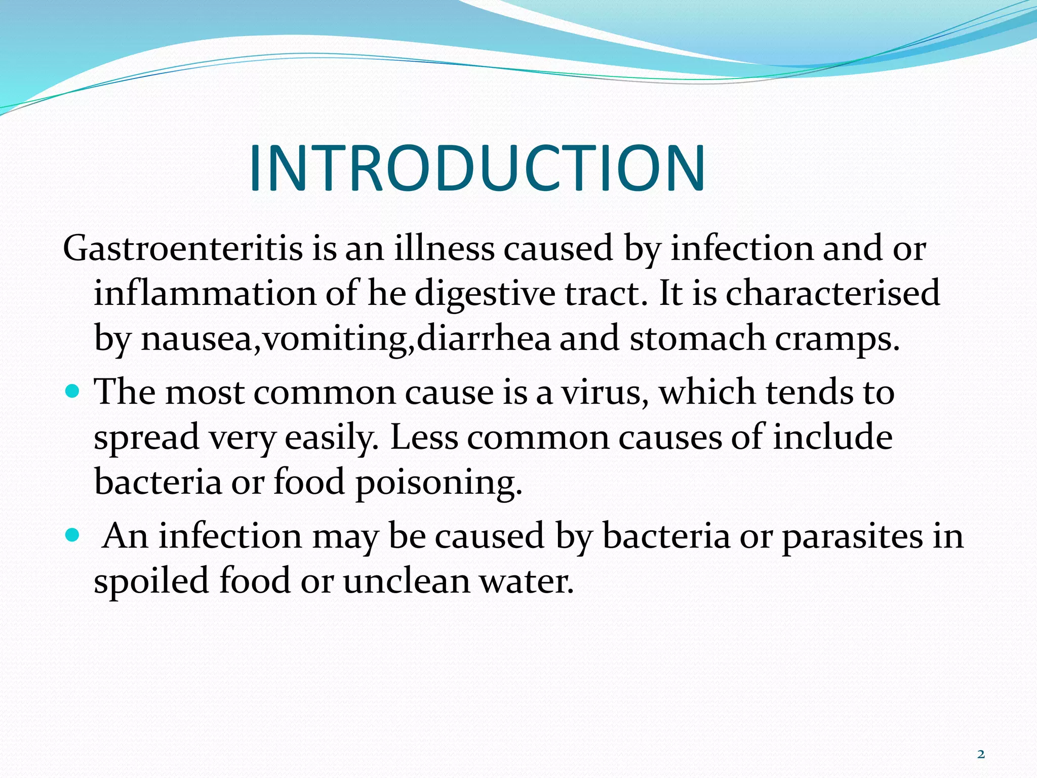 Chronic gastroenteritis case prasentation | PPTX