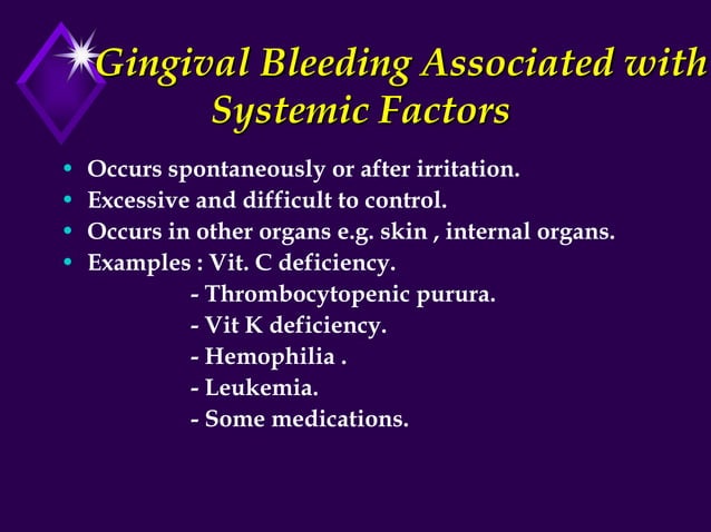 Chronic gingivitis