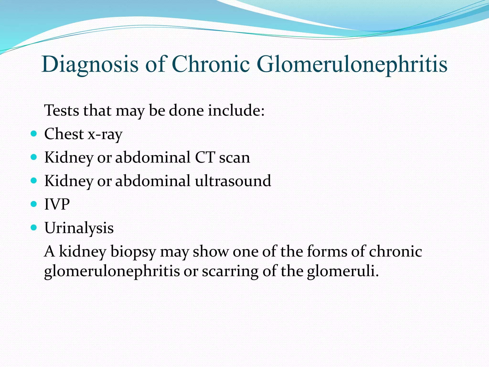 Chronicglomerulonephritis | PPTX