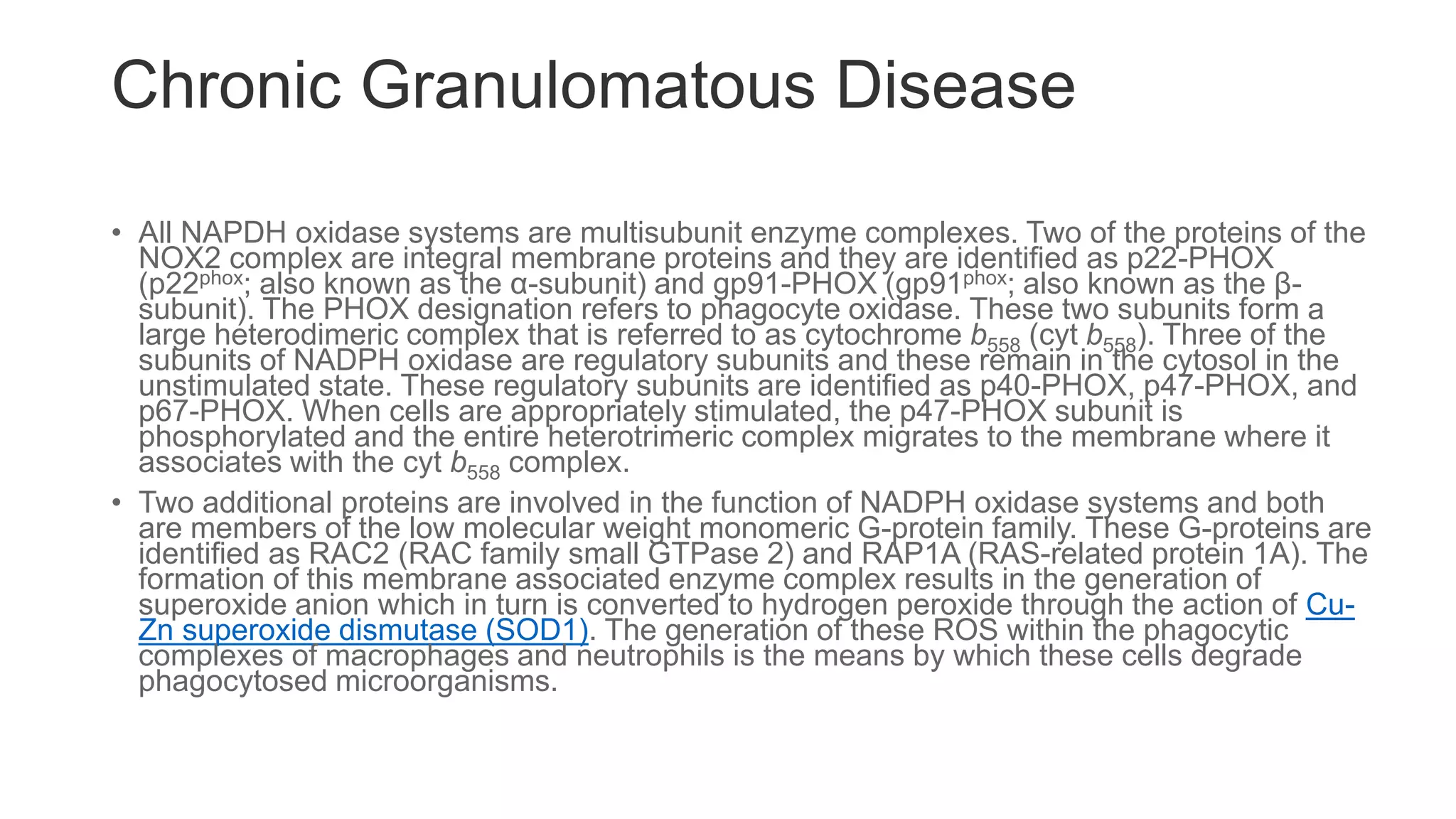 Chronic Granulomatous Disease Explained.pptx
