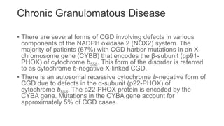 Chronic Granulomatous Disease Explained.pptx