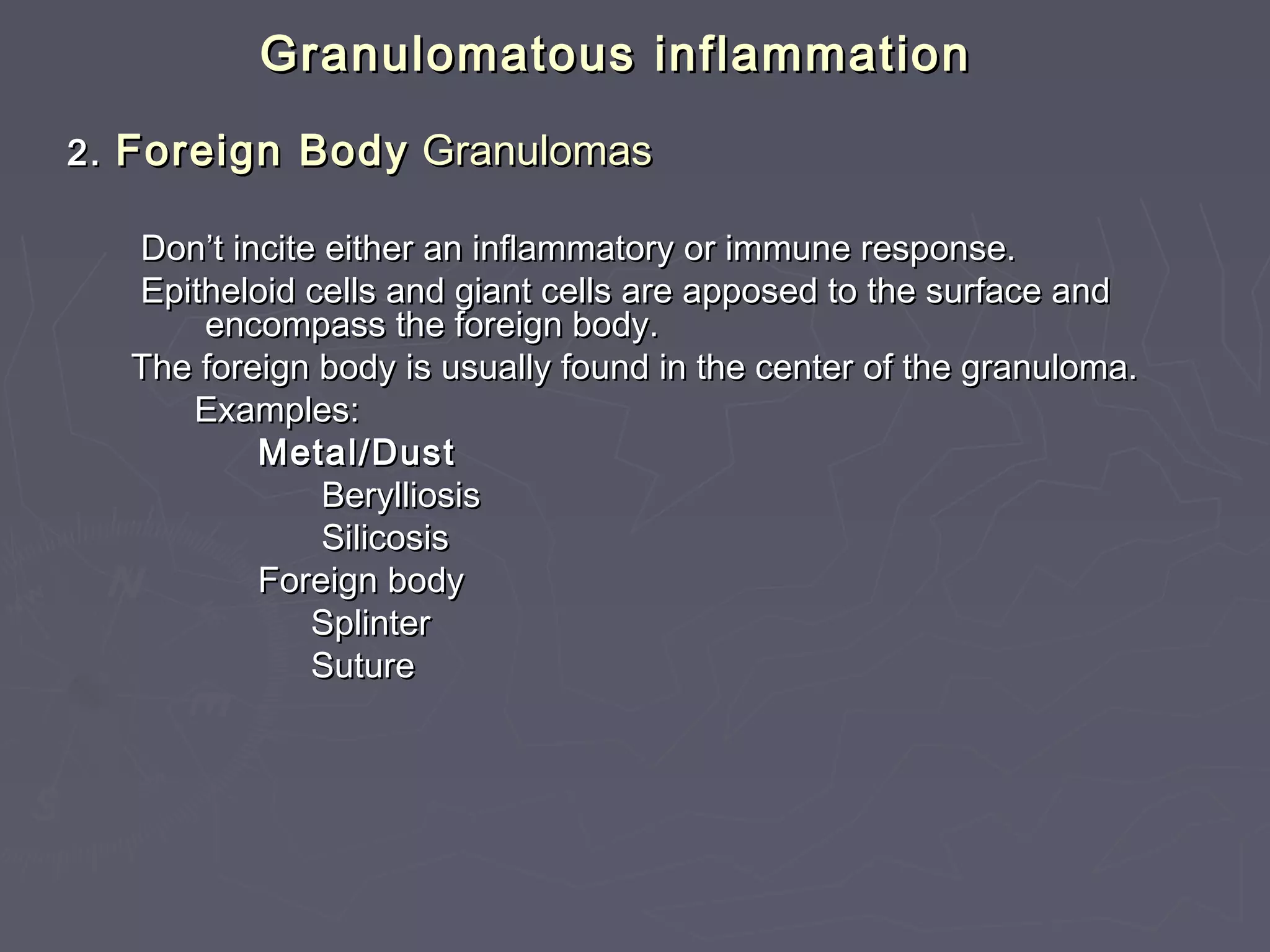 Chronic granulomatous inflammation | PPT