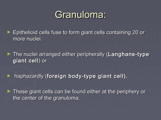 Chronic granulomatous inflammation | PPT