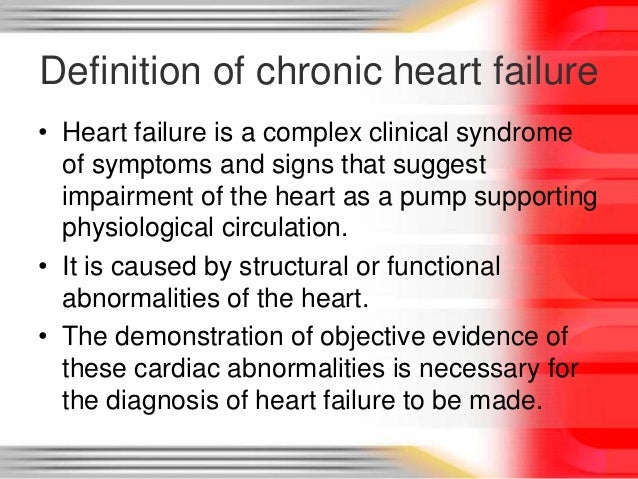 Chronic Heart Failure