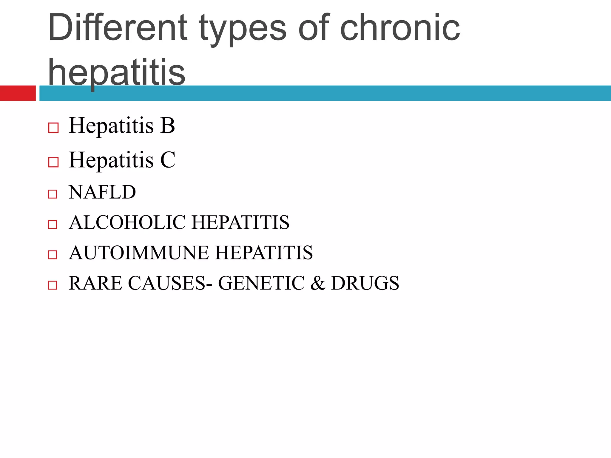 Chronic hepatitis | PPTX