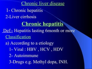 Chronic Hepatitis | PPT