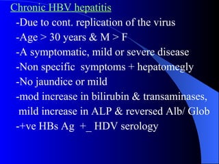 Chronic Hepatitis | PPT | Digestive Disorders | Diseases and Conditions