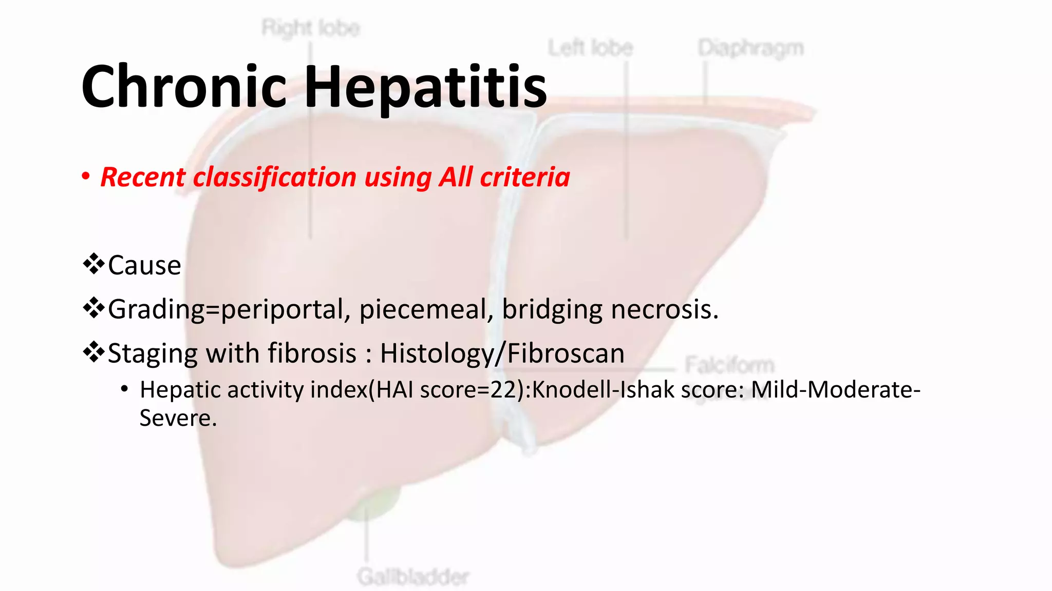Chronic hepatitis b | PPTX