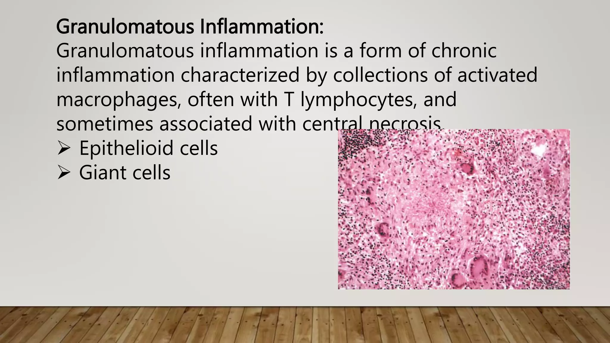 chronic inflamation | PPTX