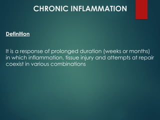 CHRONIC INFLAMATION & GRANULOMA for public awareness | PPTX