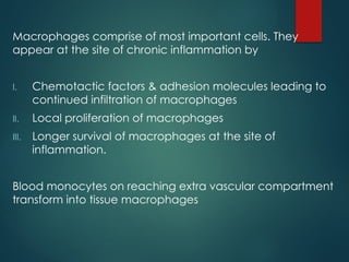 CHRONIC INFLAMATION & GRANULOMA for public awareness | PPTX