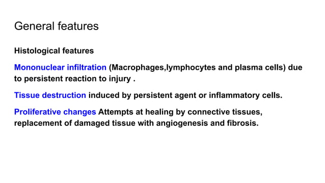 Chronic inflammation-1 mbbs ppt pathology.pdf | Biological Sciences ...