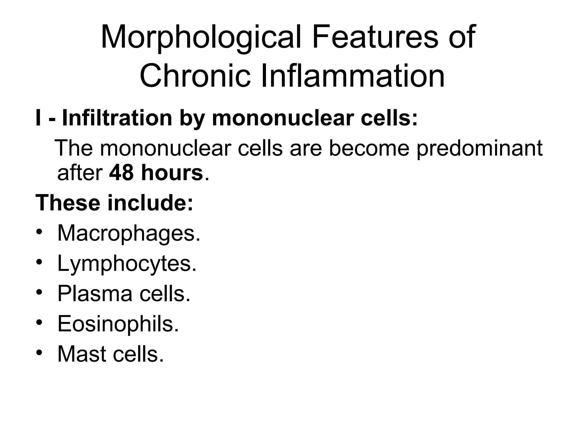 Chronic inflammation | PPT