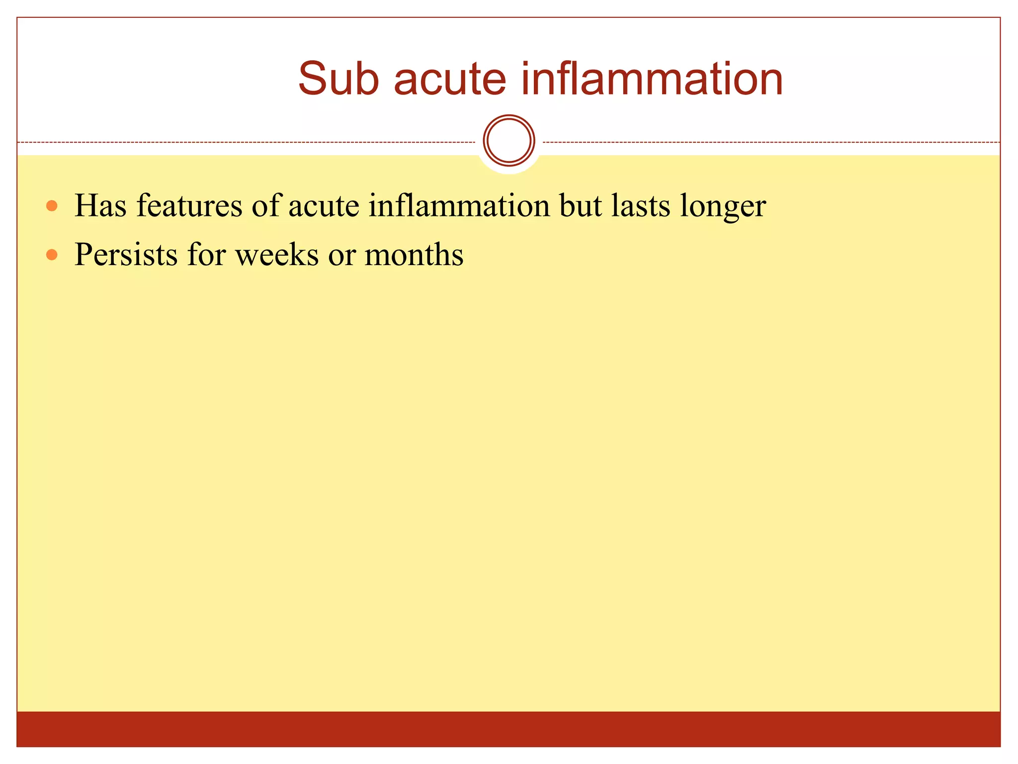 Chronic inflammation | PPTX