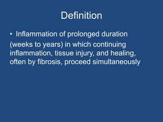 Chronic inflammation | PPT