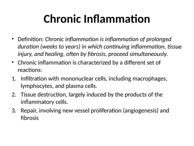 Chronic Inflammation.pptx...mmmmmm...... | PPT
