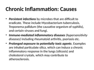 Chronic Inflammation.pptx...mmmmmm...... | PPT