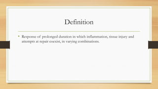 Chronic Inflammation pathology robbins textbook | PPTX