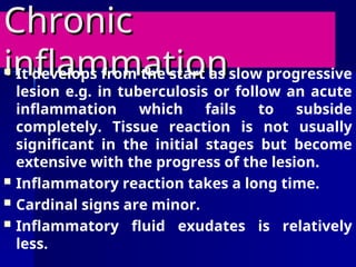 chronic Inflammation.ppt Chronic inflammation | PPT