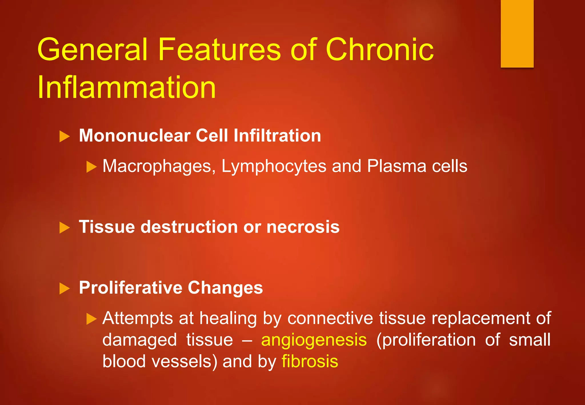Chronic inflammation | PPTX