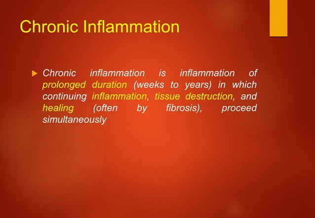 Chronic inflammation | PPTX