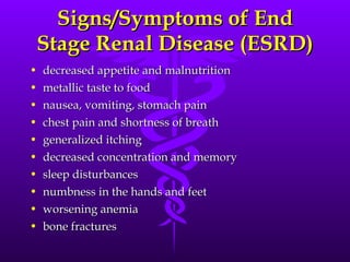 Chronic Kidney Disease - What You Need to Know | PPT