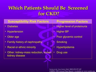 Chronic Kidney Disease - What You Need to Know | PPT