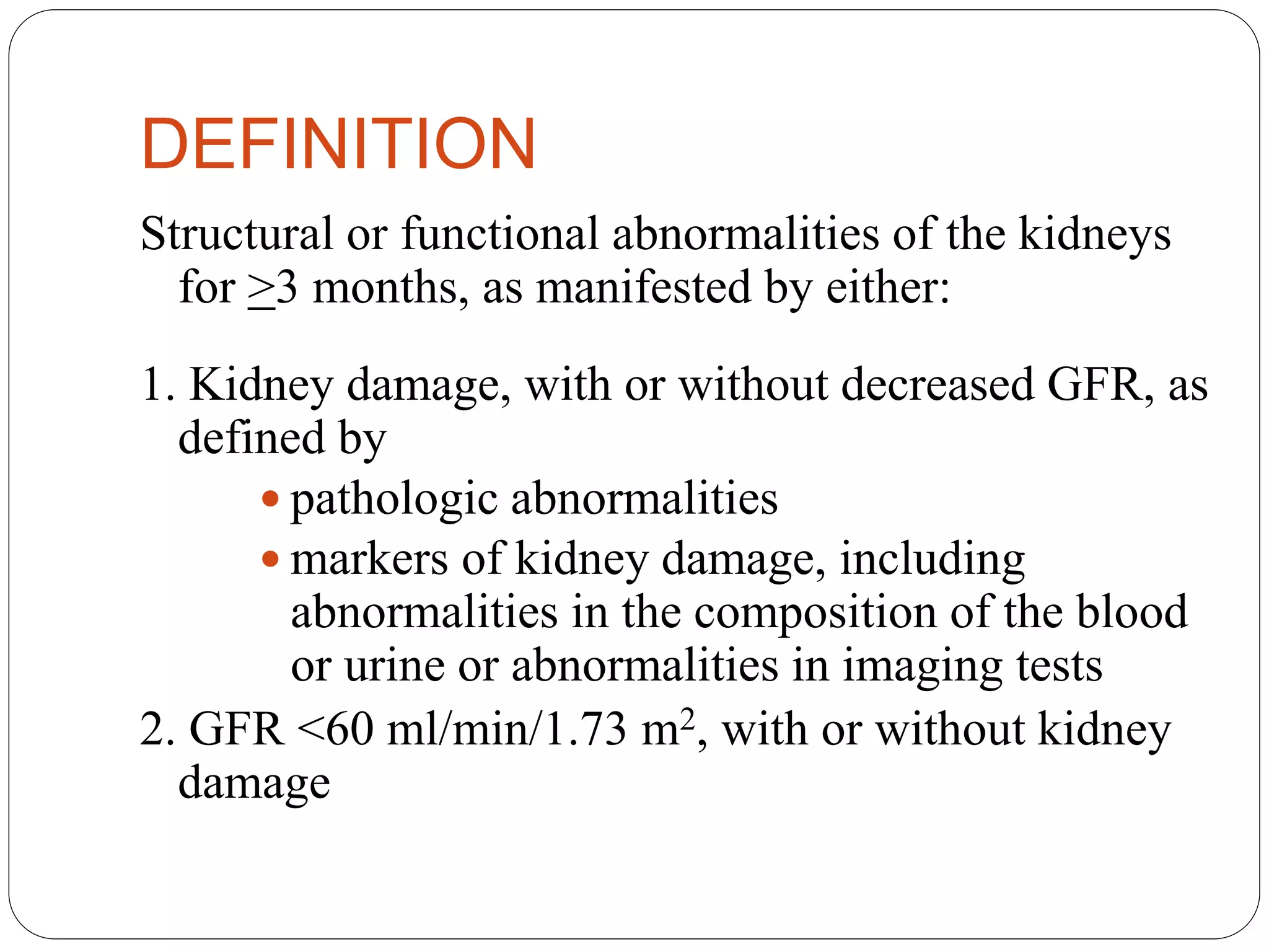 Pediatric Chronic kidney disease | PPTX