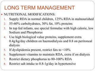 Pediatric Chronic kidney disease | PPTX