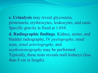 Chronic kidney disease | PPTX