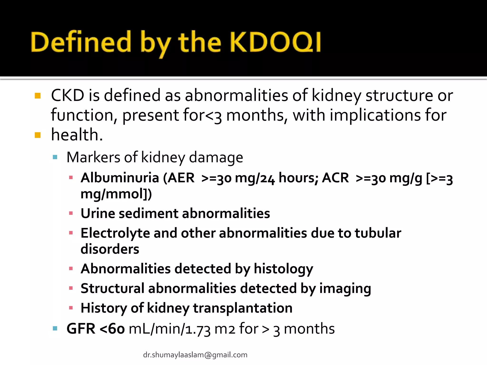 Chronic kidney disease, Hemodialysis | PPTX