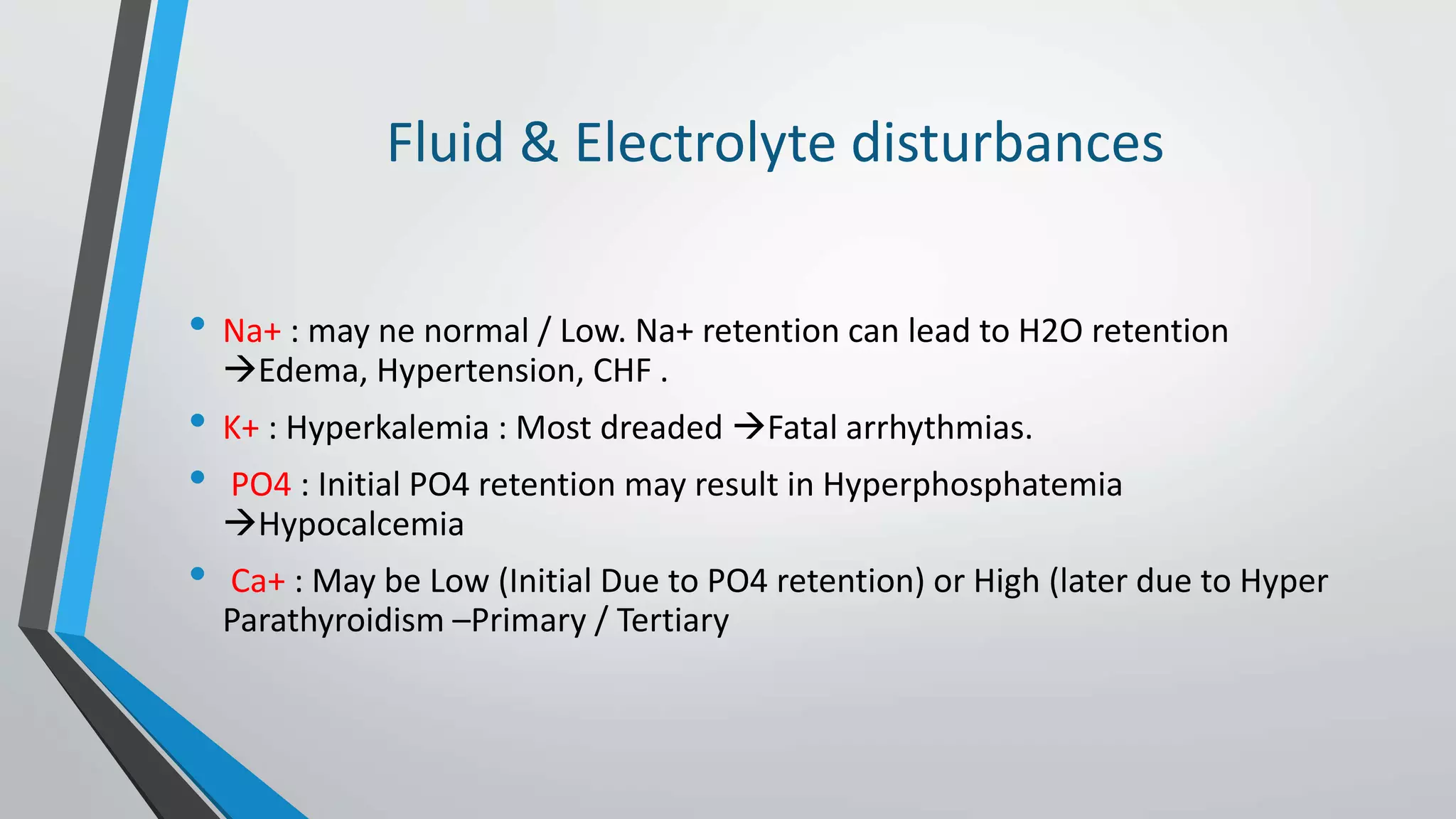 Chronic kidney disease | PPTX