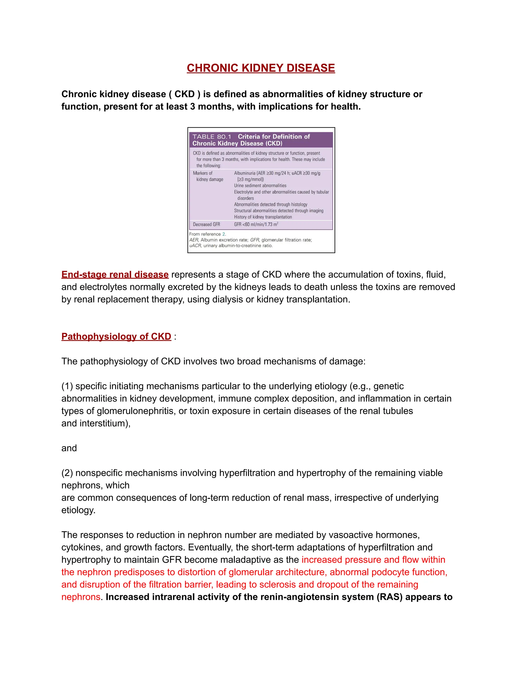 Chronic Kidney Disease - Definition , Risk Factors , Causes & Staging.pdf