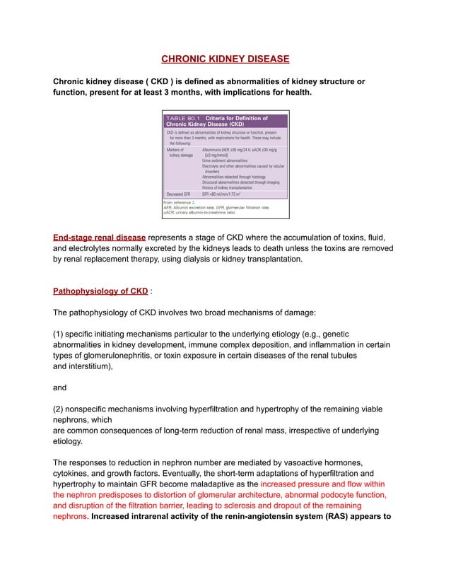 Chronic Kidney Disease - Definition , Risk Factors , Causes & Staging.pdf