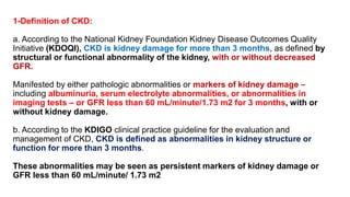 Clinical pharmacotherapy - Chronic kidney disease | PDF
