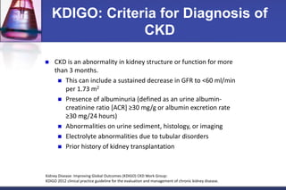 Chronic Kidney Disease pharmacotherapys | PDF